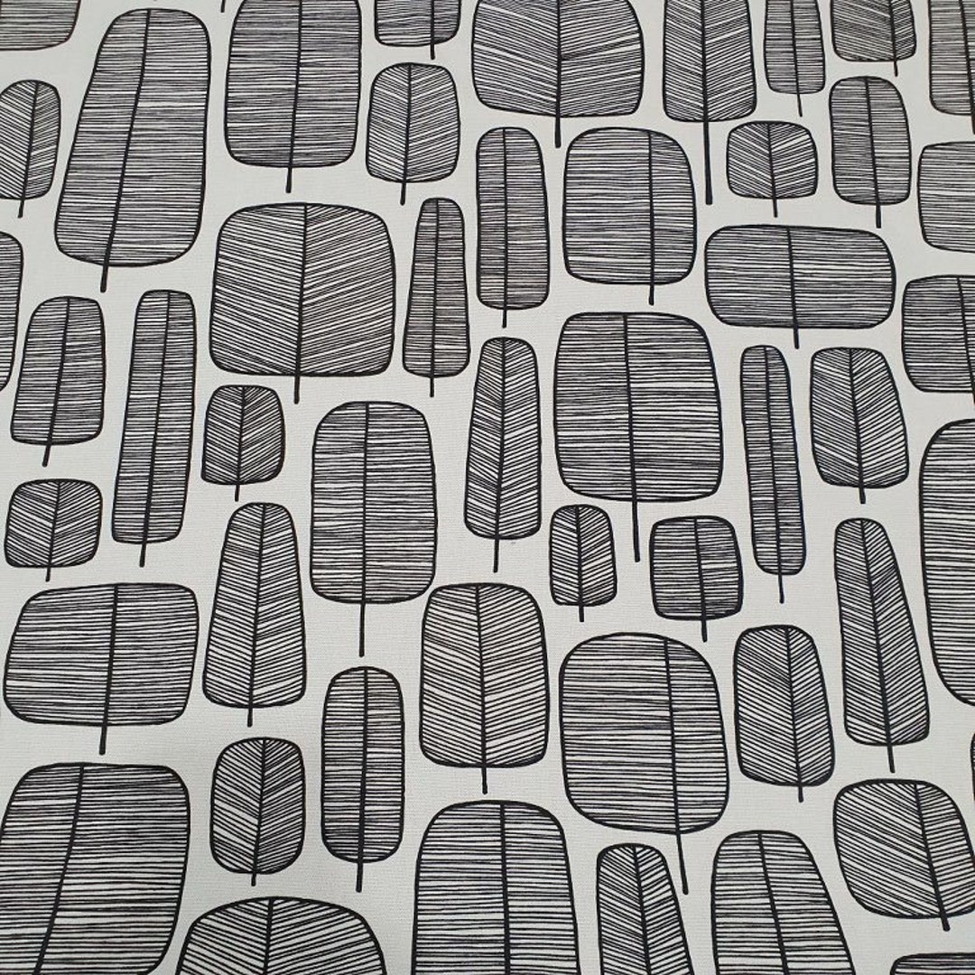 Modern Geometric Fabric, Linen Upholstery Fabric by the Yard, Drawing ...