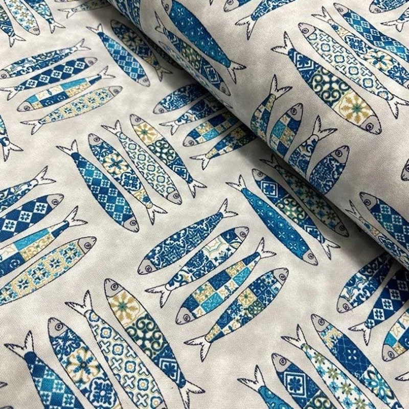 Fish Fabric - Etsy
