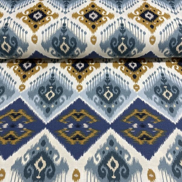 Ikat Print Fabric - Etsy