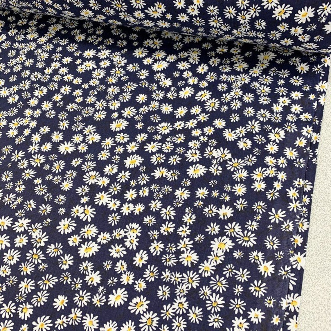 Small Print Floral Fabric Daisy Fabric Tiny Flower Fabric - Etsy Singapore