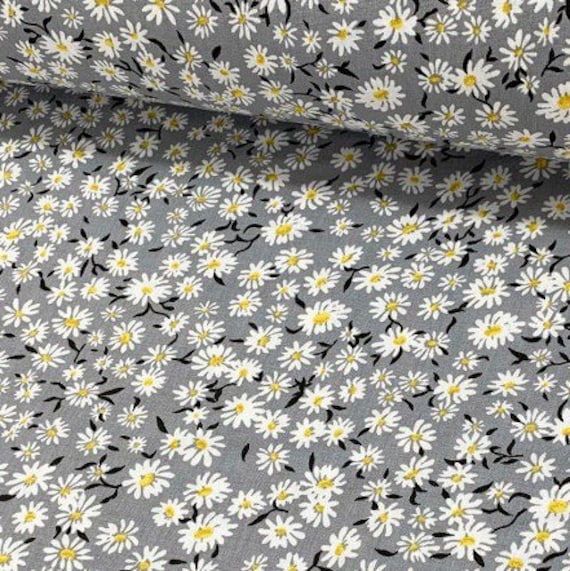 Daisy Pattern Fabric