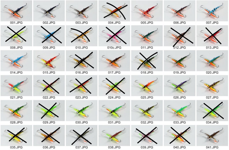 Winter Lures, Ice Jig, Fishing Lures, Hand Made. - Etsy