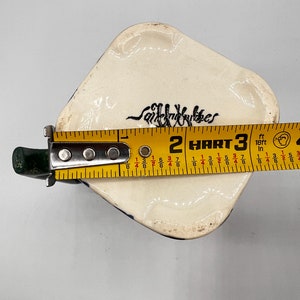 Antique German Pitcher 1900s Pottery Sarreguemines Spongeware Cottage ...