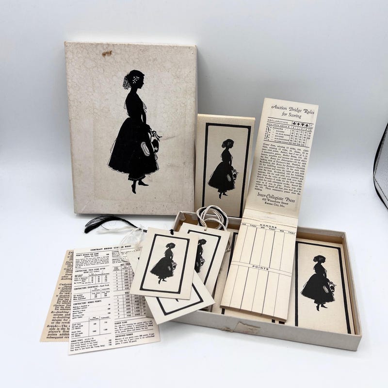 Bridge Tally Cards - Etsy