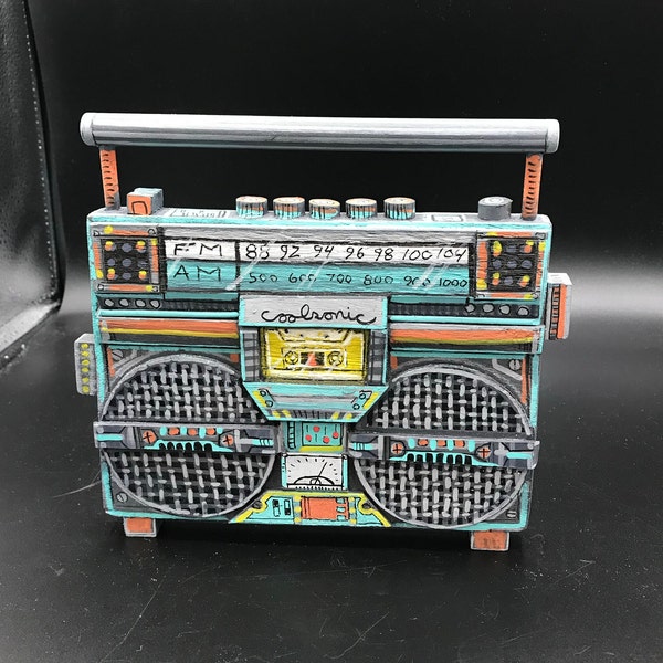 Pop Art Boom Box - Etsy