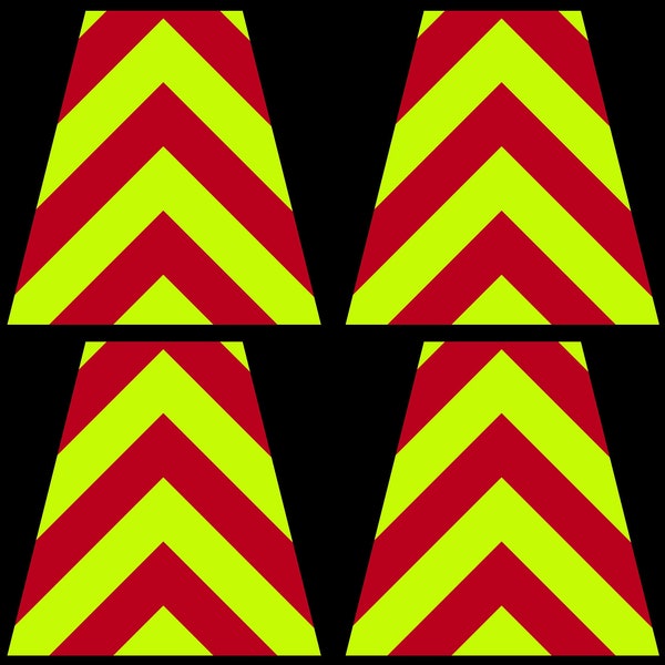 Red Yellow Chevron - Etsy