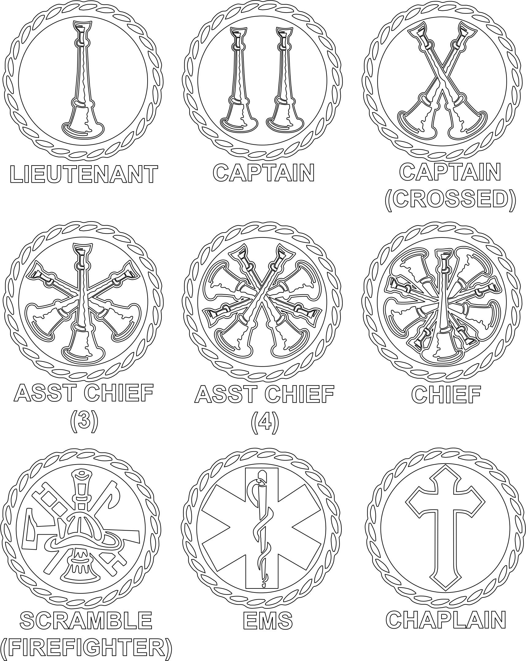 Custom Firefighter Helmet Shield Decal You Pick the Colors, Text, Font ...