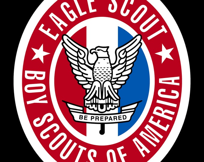 Personalized Eagle Scout Decal - Etsy