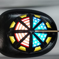 3M Reflective Fire & EMS Helmet Crescent-rocker - Investigator - Etsy