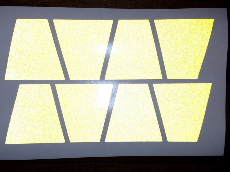 8 Reflective Blue Fire Helmet Tetrahedrons Tets Firefighter - Etsy