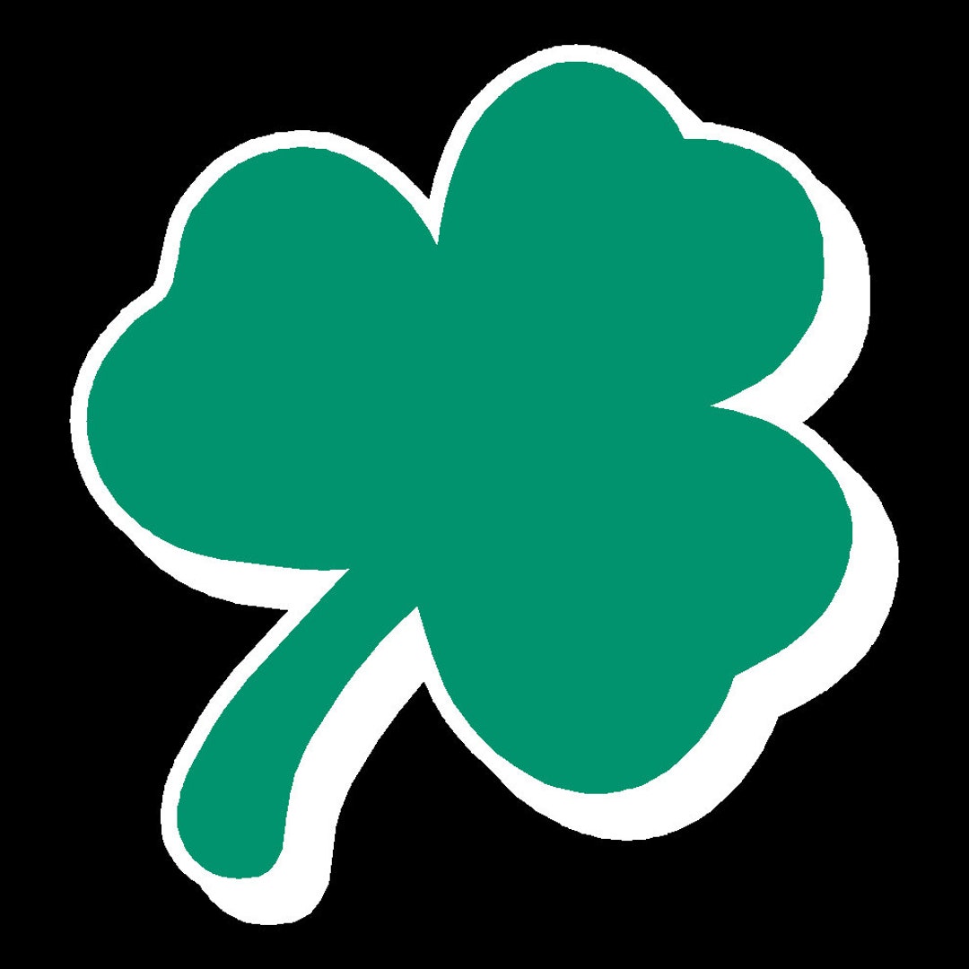 Reflective Clover / Shamrock Car or Fire Helmet Decal Multiple Sizes - Etsy