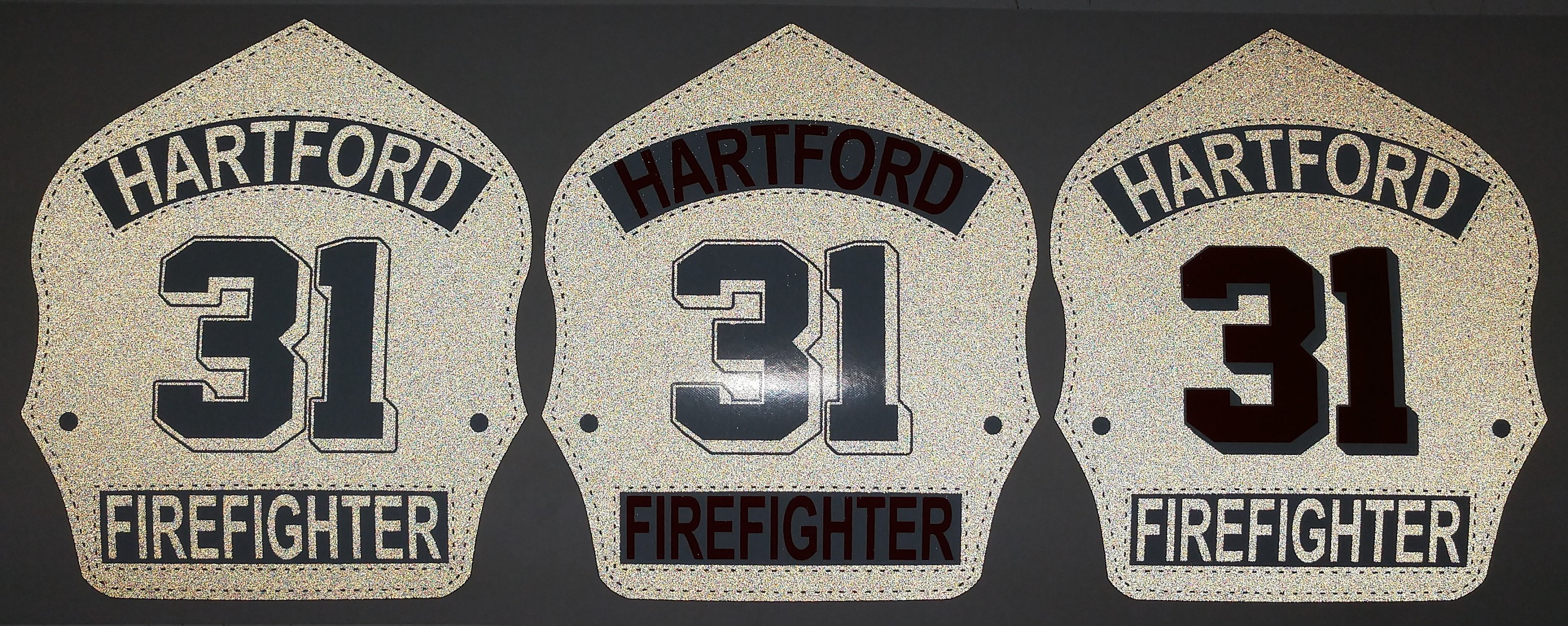 Custom Firefighter Helmet Shield Decal You Pick the Colors, Text, Font ...