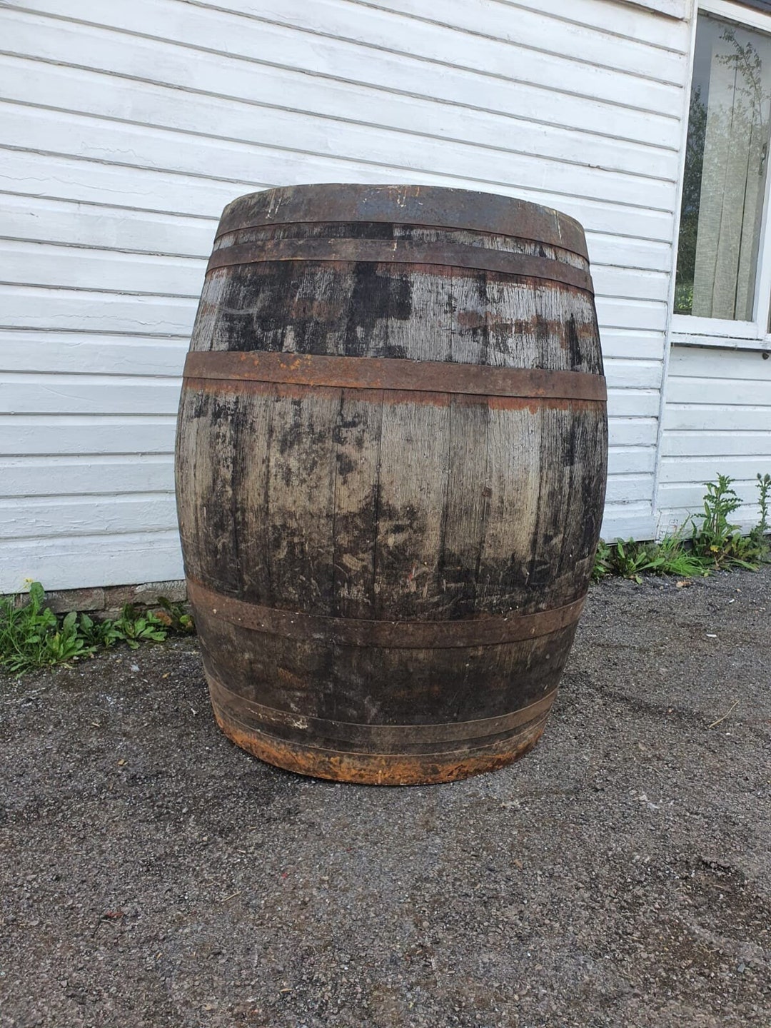LARGE HUGE GIANT Oak Bourbon Scotch Whisky / Whiskey Barrel / Cask ...