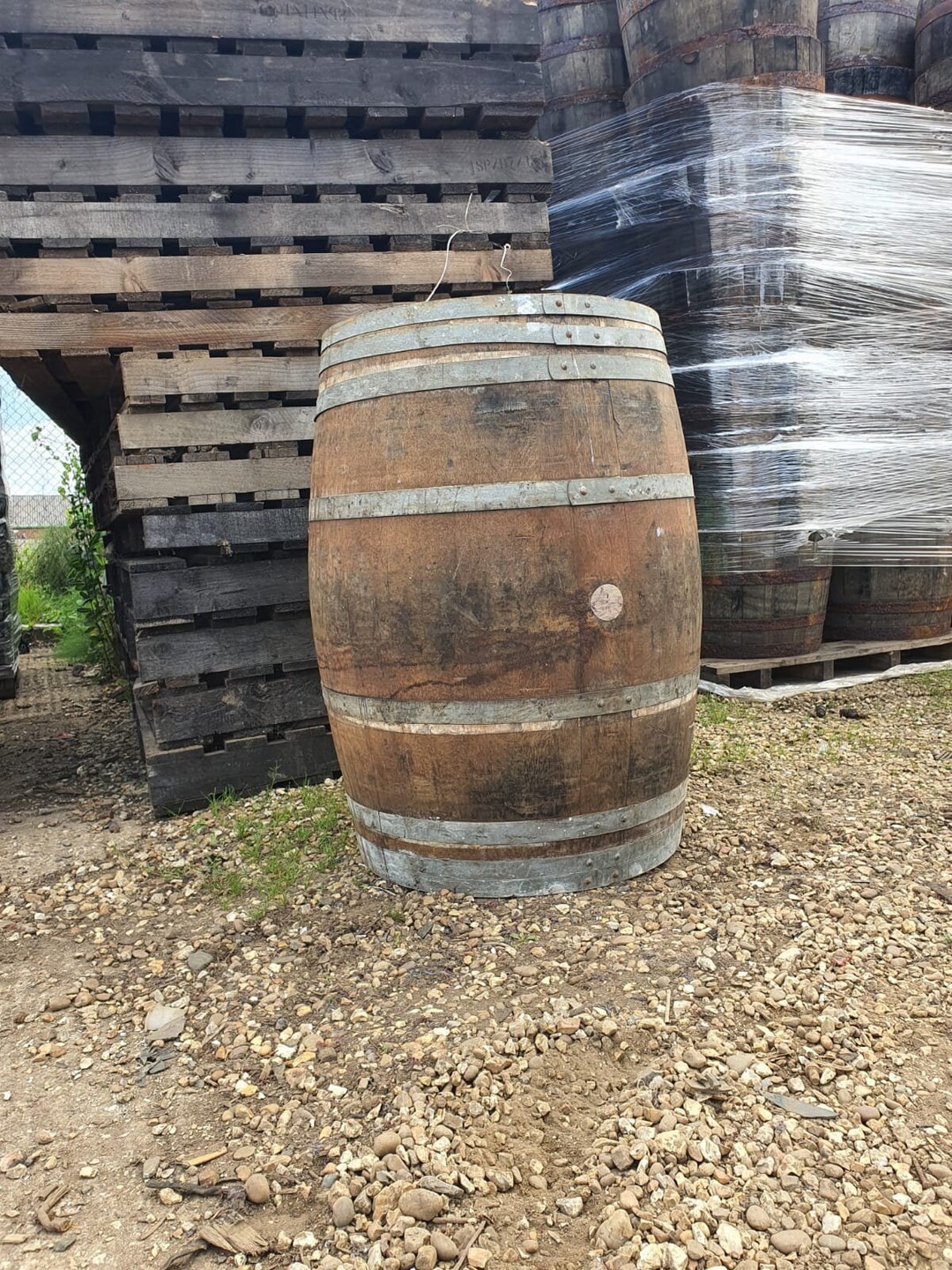 Large 70 Gallon Reclaimed Wine Whisky Barrel Cask Garden Home - Etsy