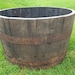 WHISKEY BARREL PLANTER Reclaimed Oak Cask Planters Freshly - Etsy