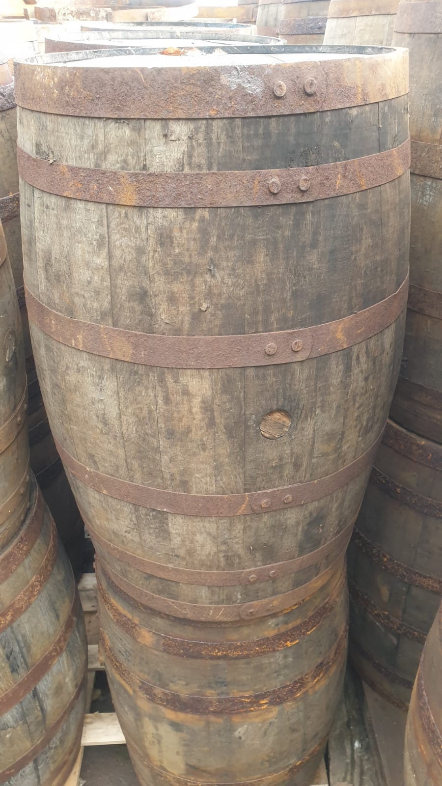 Reclaimed White Oak Whiskey Cask / Barrel / Keg Rustic | Etsy