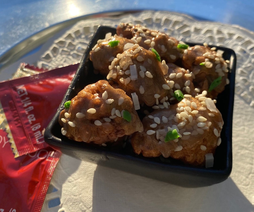 Sesame Chicken Bowl Soap - Fake Food, Novelty Soaps, Gifts for Him ...