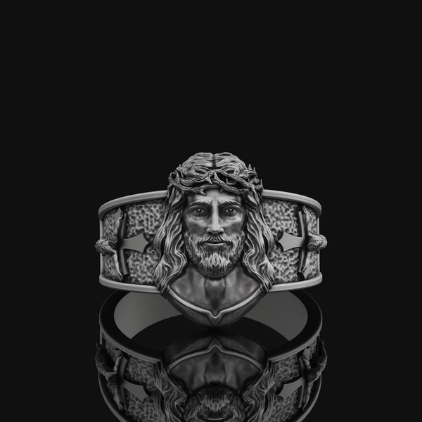 Jesus Ring - Etsy