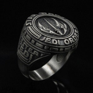 925 Silver New Jedi Order Ring Star Wars Geek Accessory Gift | Etsy