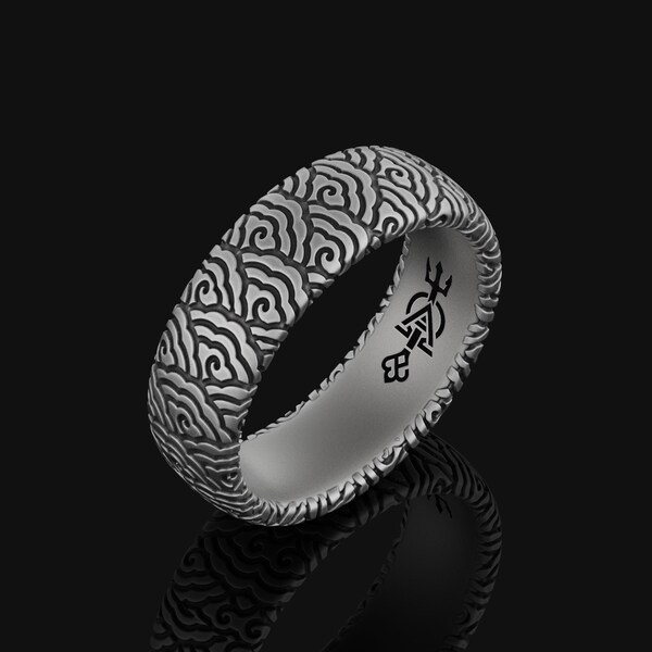 Japanese Wedding Ring - Etsy