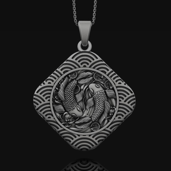 Koi Fish Necklace - Etsy