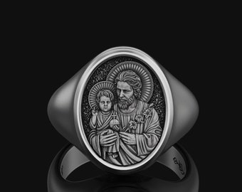 St Joseph Consecration Ring - Etsy