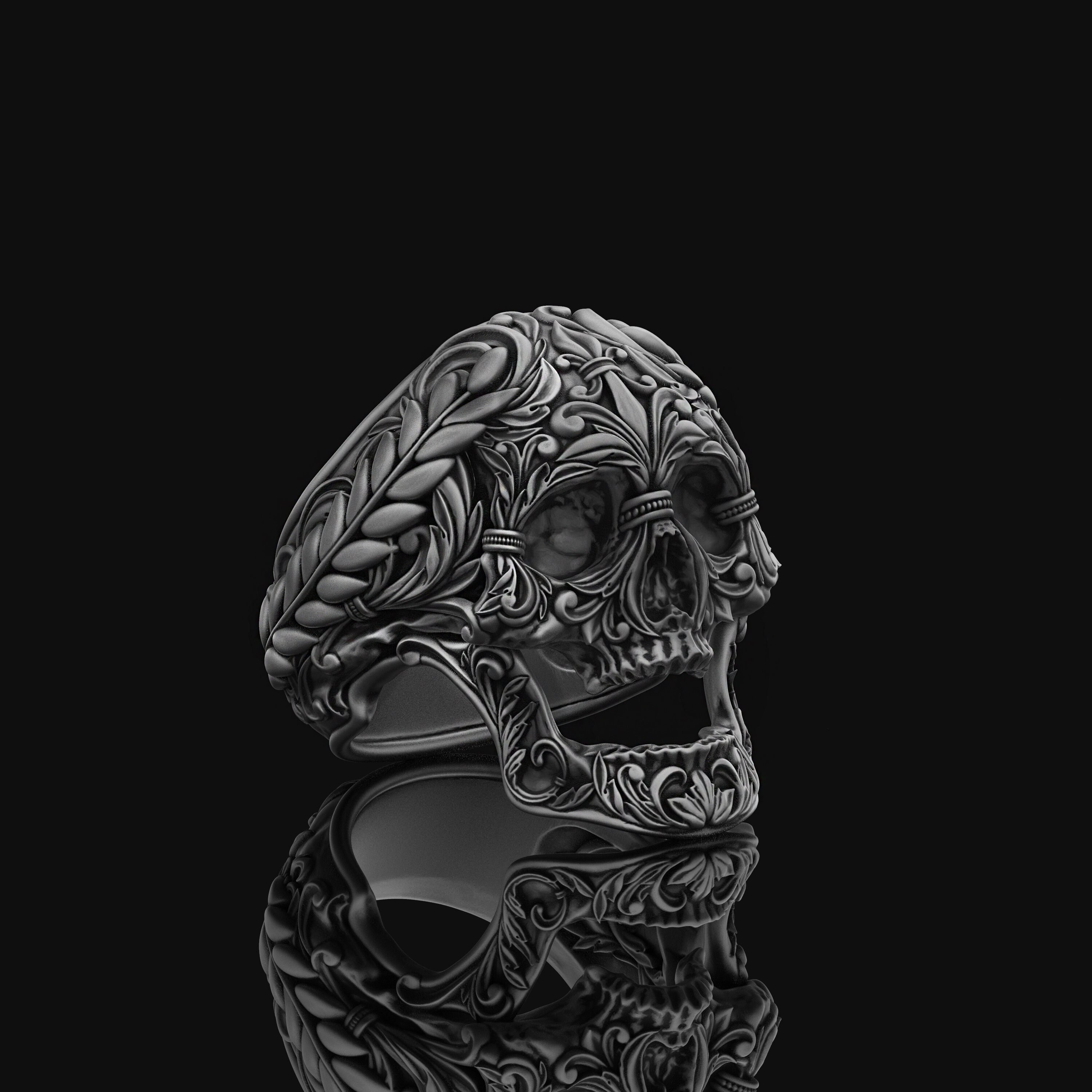 Skull Ring, Gothic Ring, Gothic Jewelry, Skull, Skull Jewelry, Gothic ...