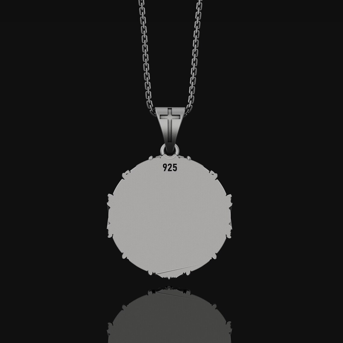 Silver Saint Raphael Pendant - Archangel Raphael Necklace, Healing ...
