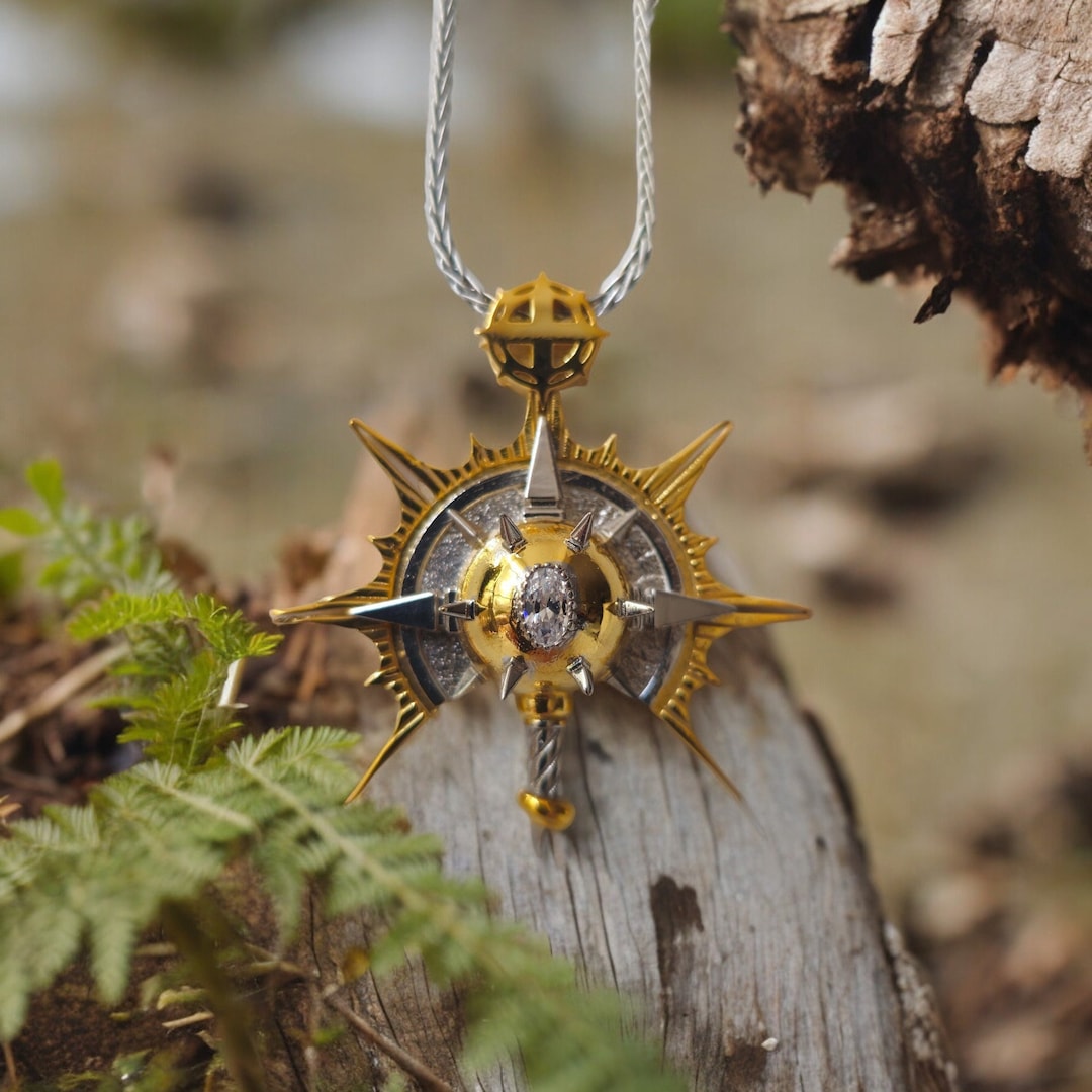 Cleric Symbol Necklace - Baldur's Gate 3 Inspired Pendant, Dungeons and ...