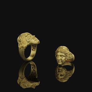 Venus De Milo Ring, Greek Mythology, Aphrodite Ring, Eyes Ring, Venus , Roman Ring, Mythologic ...