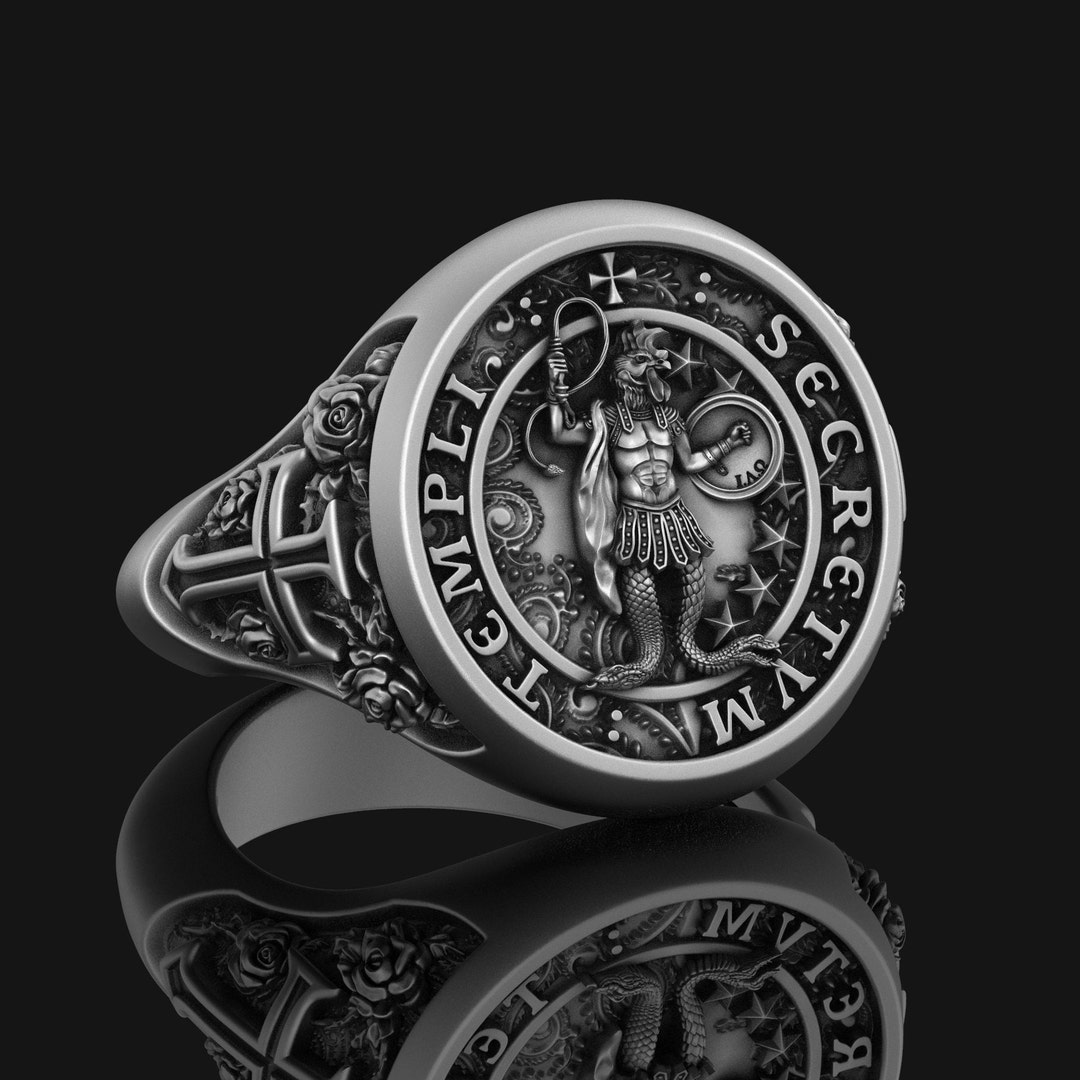 Silver Templars in America Ring - Secretum Templi, Sigilum Templi ...
