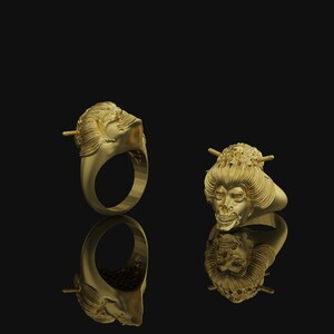 Silver Geisha Ring, Japan, Japanese Jewellery, Japanese Art, Geisha ...