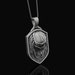 Sterling Silver Predator Necklace Fantasy Pendant Sci-fi - Etsy
