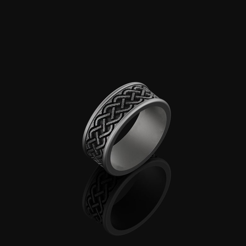 Celtic Knot Ring Norse Jewelry Irish Viking Promise - Etsy