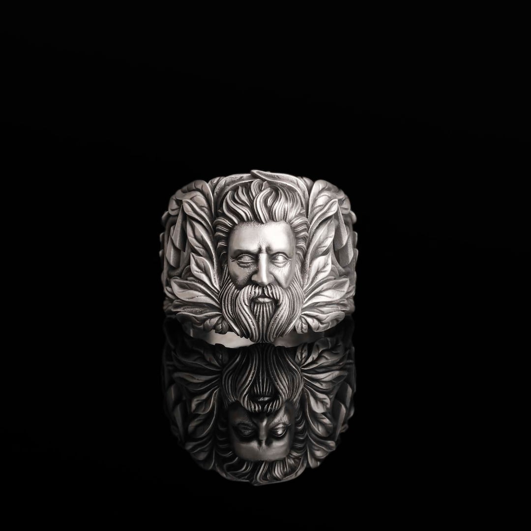 Zeus Ring, Thunder God, Olympian Ring, Greek Myth, Jupiter Ring, Greek ...