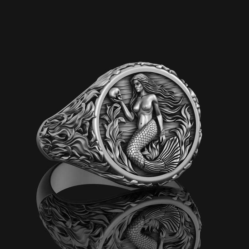 Mermaid Ring - Etsy