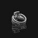 Silver Jesus Crucifixion Band - Religious Jewelry, Christian Faith Ring ...