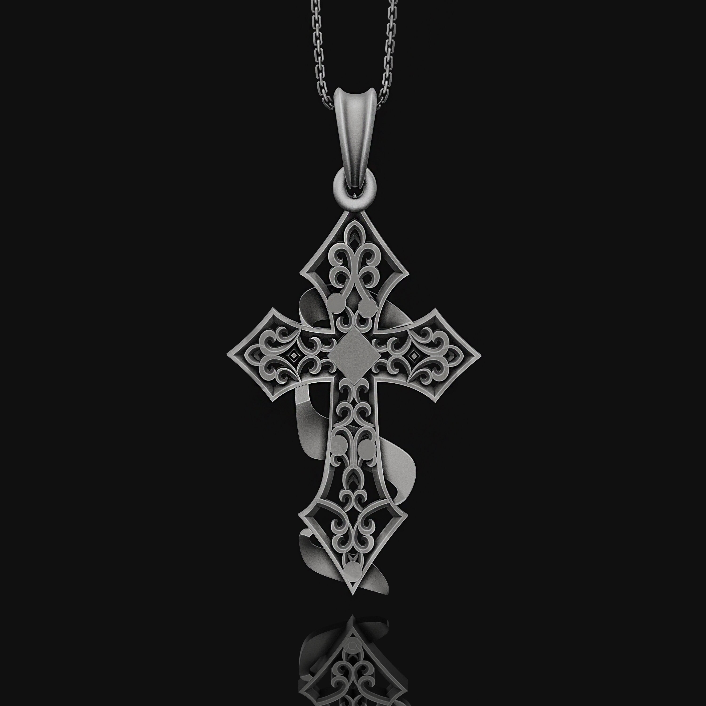 Silver "only God Can Judge Me" Gothic Cross, Christian Jewelry, Gifts ...
