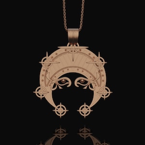 Silver Selûne Priest Charm - Baldur's Gate 3 Pendant, Dungeons ...