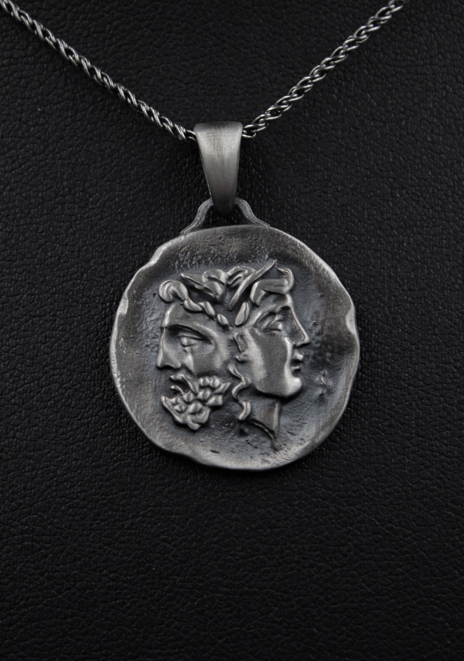 Silver Ancient Janus Coin Jewelry Antique Roman God Empire - Etsy