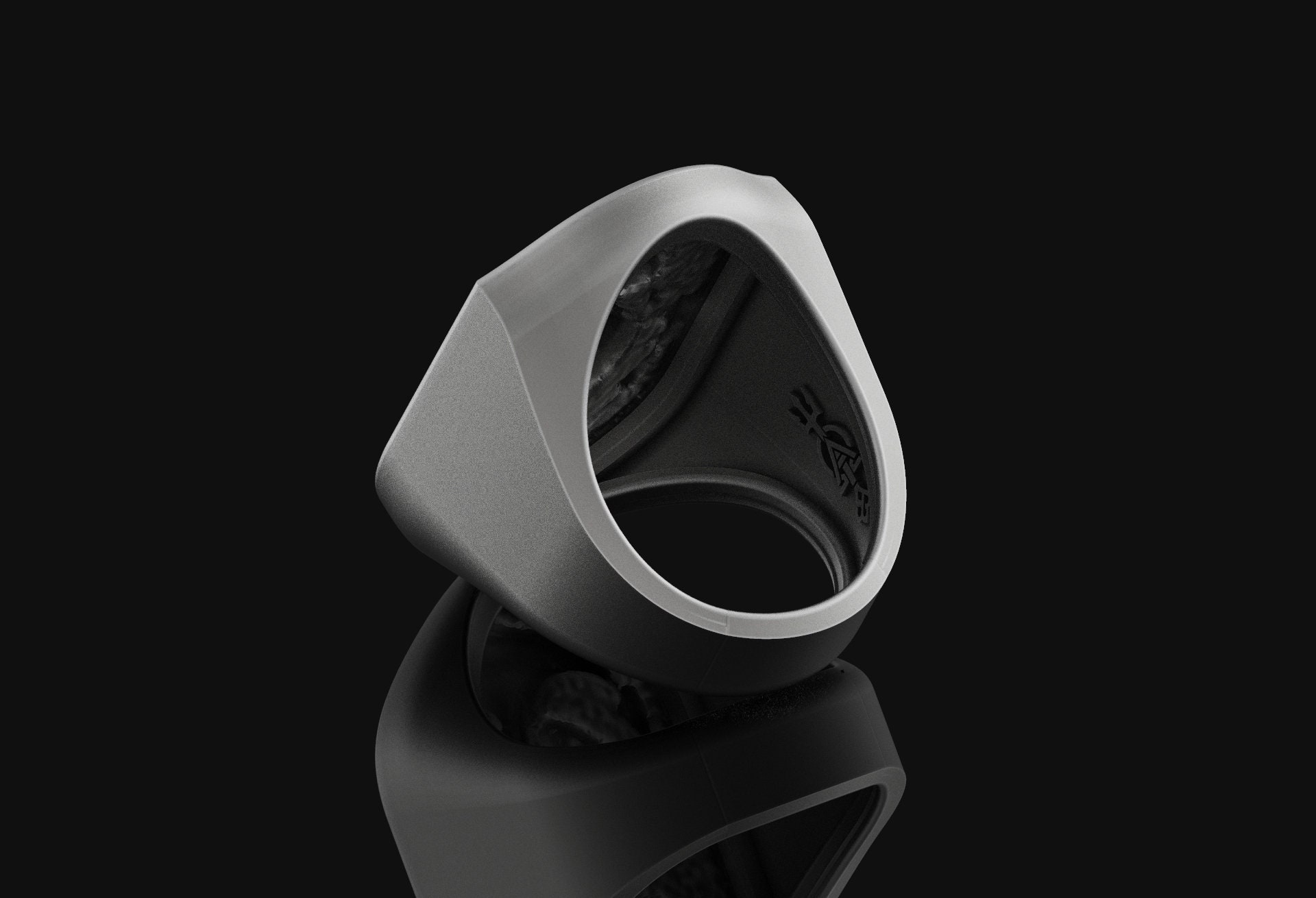 Sterling 3D Monkey Head Wildlife Ring Safari Silver | Etsy