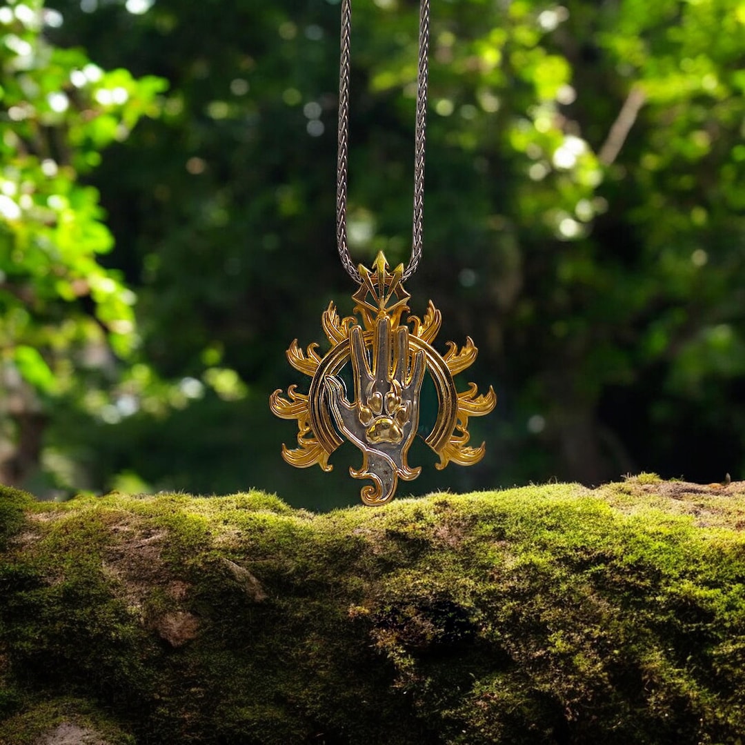 BG3 Inspired Ranger Class Symbol Necklace - Protector of Nature ...