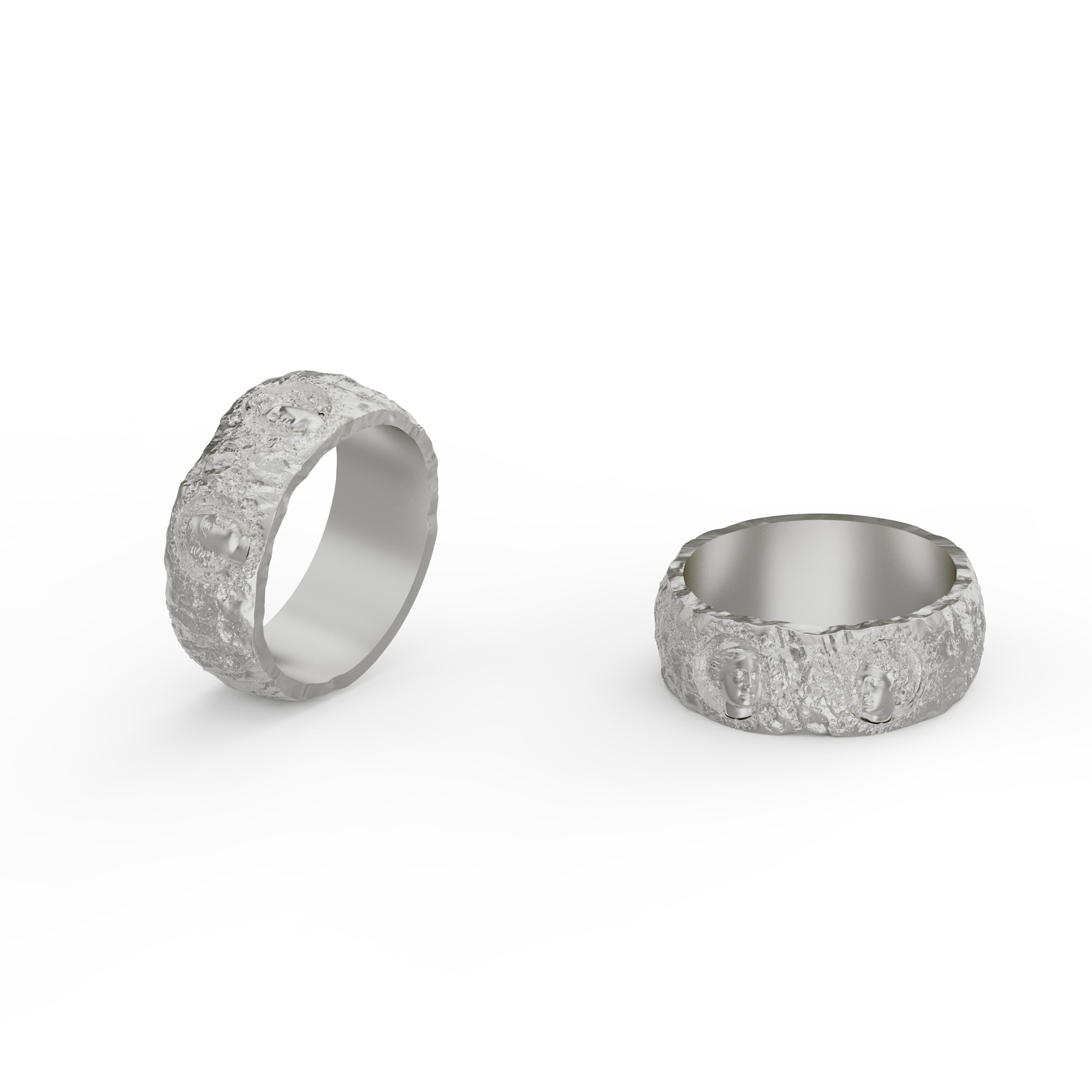 Sculptured Ring Ancient Greek Sculpture Ring Ancient - Etsy
