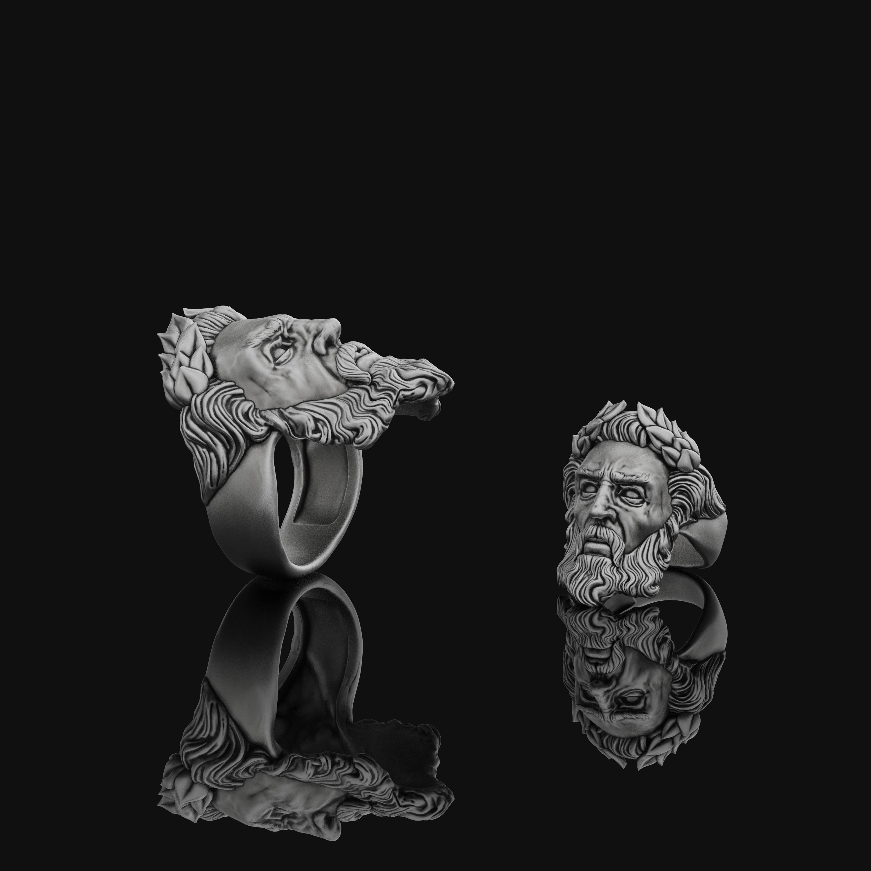 Zeus Ring Greek Mythology Greek Ring Mythology Ring Greek - Etsy