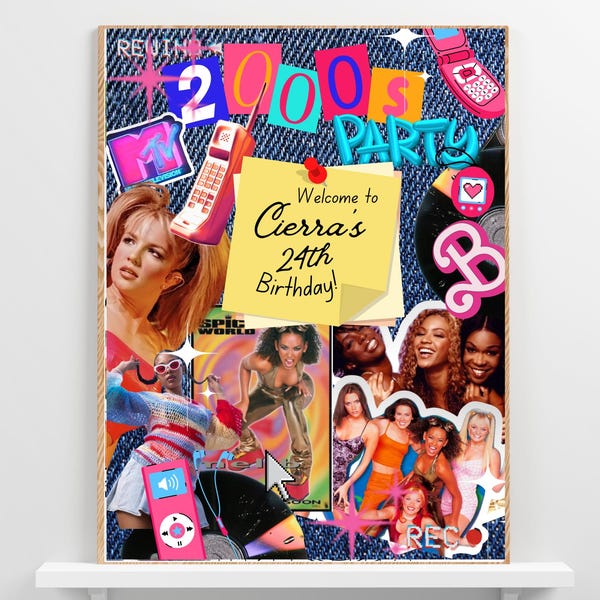 2000s Party Decorations - Etsy