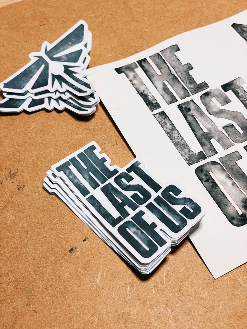 The Last of Us Sticker / Watercolor Sticker /the Fireflies / - Etsy