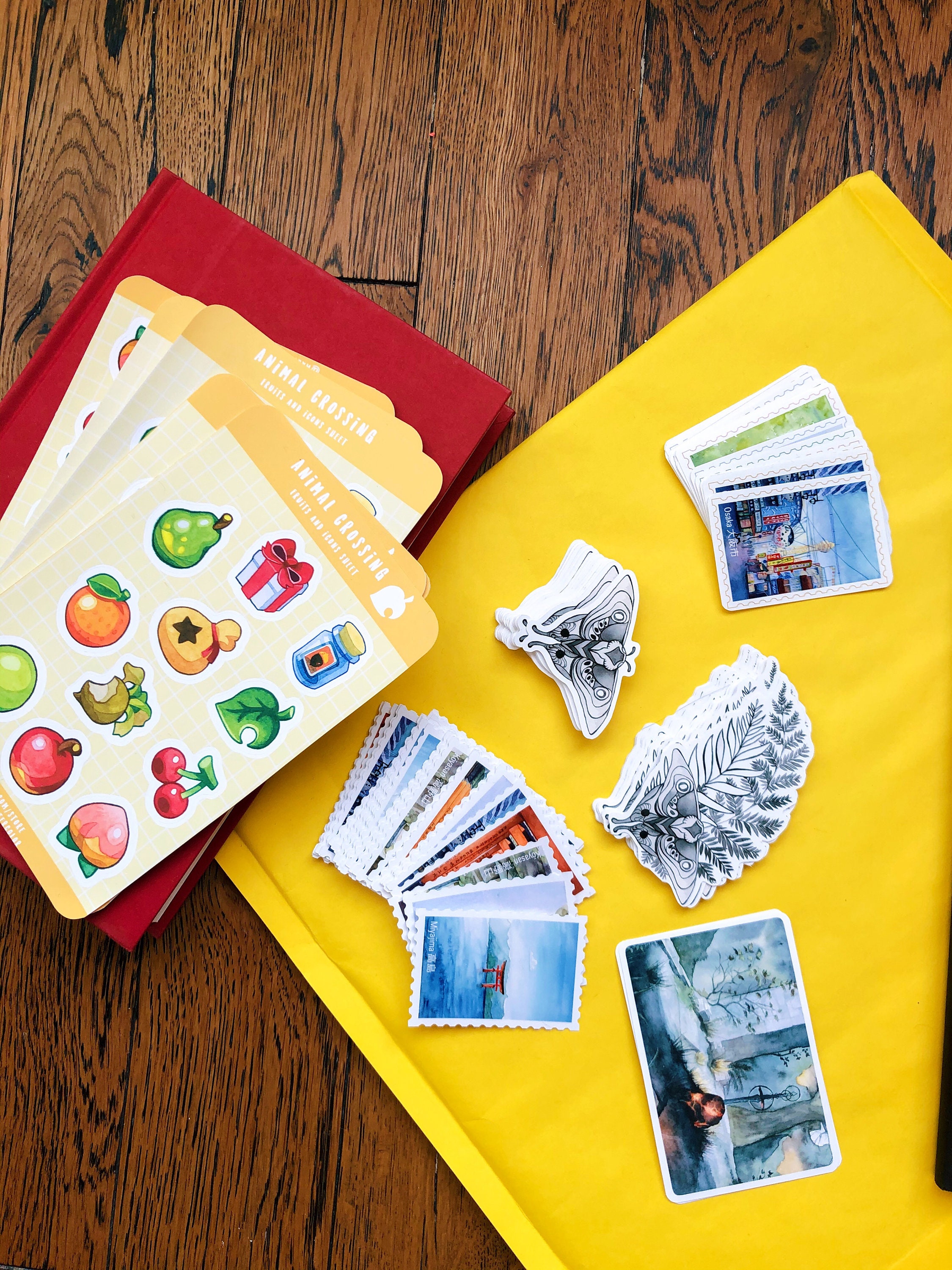 Kyoto Fushimi Inari Shrine - Stamp Glossy Vinyl Sticker - Japan ...