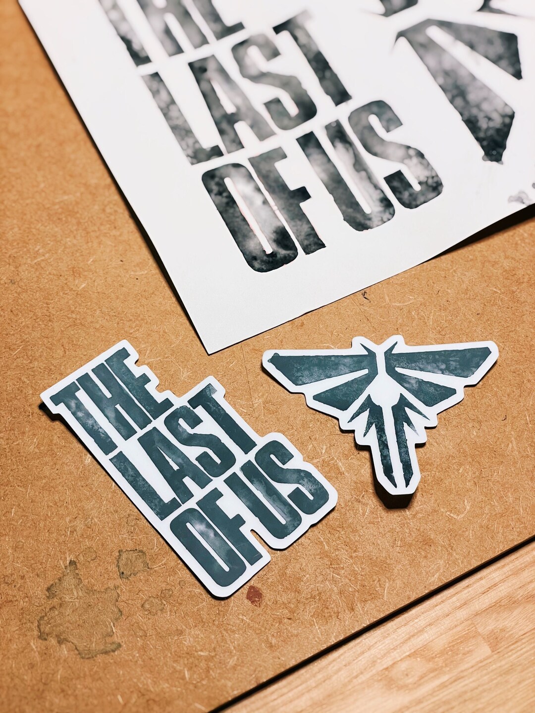The Last of Us Sticker / Watercolor Sticker /the Fireflies / the Last ...