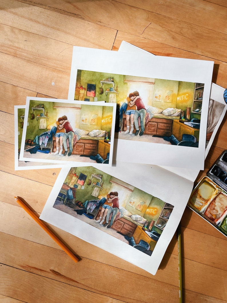 Heartstopper / Heart Stopper / Watercolor Painting / Graphic - Etsy