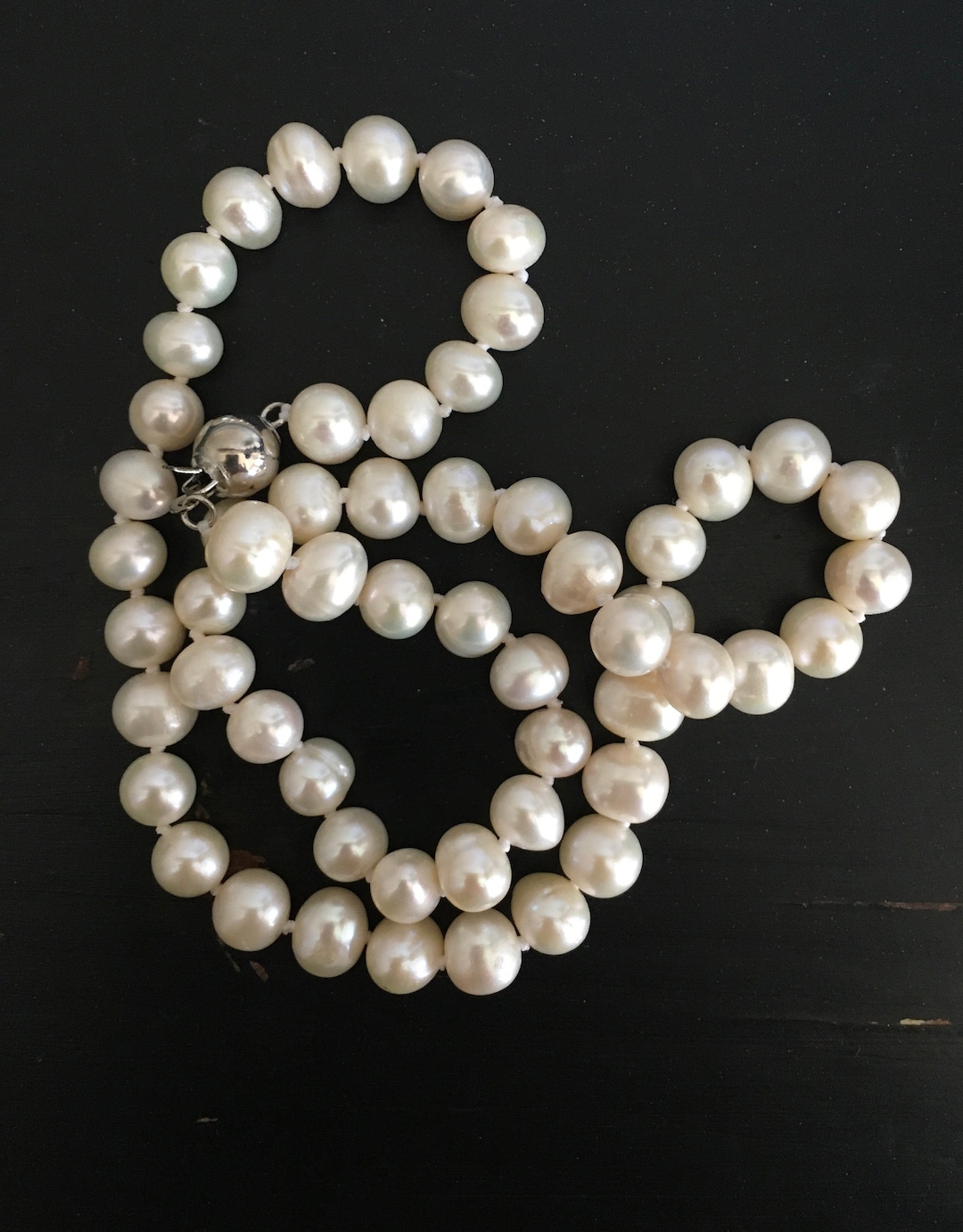 CULTURED PEARL NECKLACE - Etsy